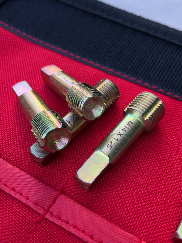 Schley Tools – 16000 6-Piece Exhaust Bung Re-Threader Tool Set for EGT