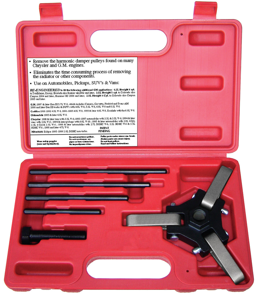 Schley Tools – Harmonic Damper Pulley Puller Update Kit, 64910A