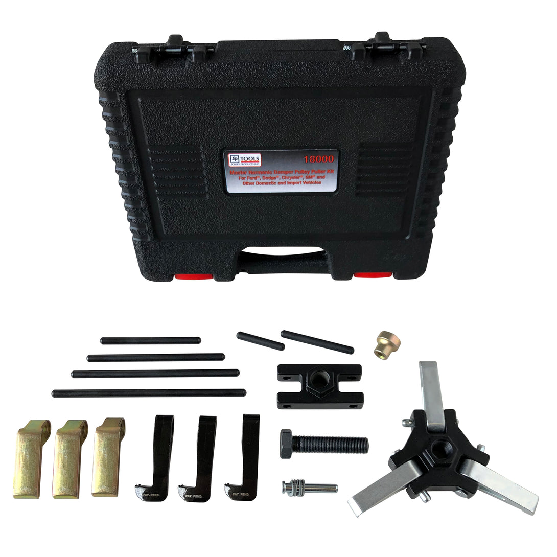 Harmonic Puller Kit Schley 18000 30-Piece Master Harmonic Damper Pulley ...