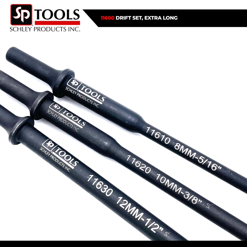 Schley Tools - 11600 Drift Set, Extra Long