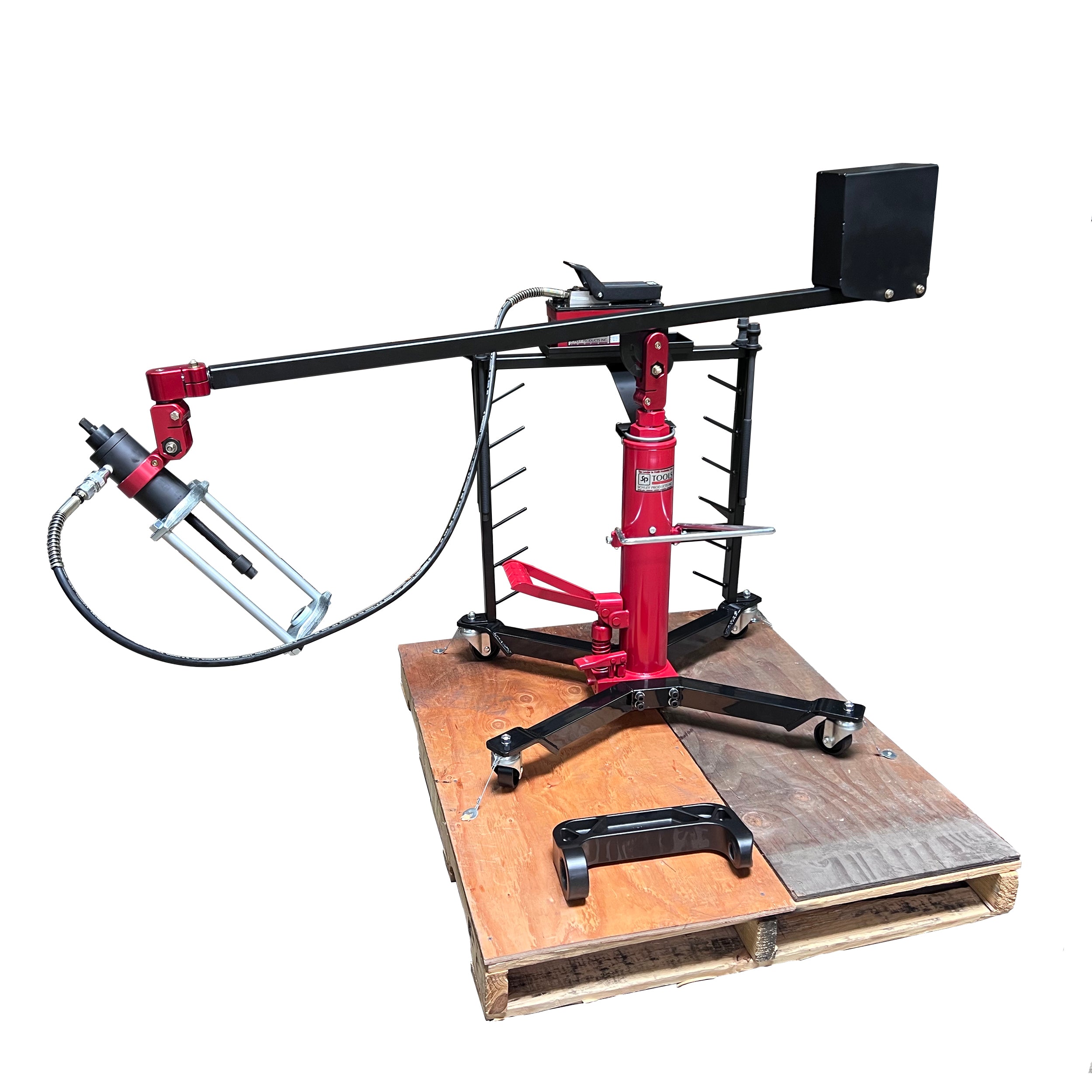 Schley Tools – 11000A - Mobile Hydraulic Press with Air Pump