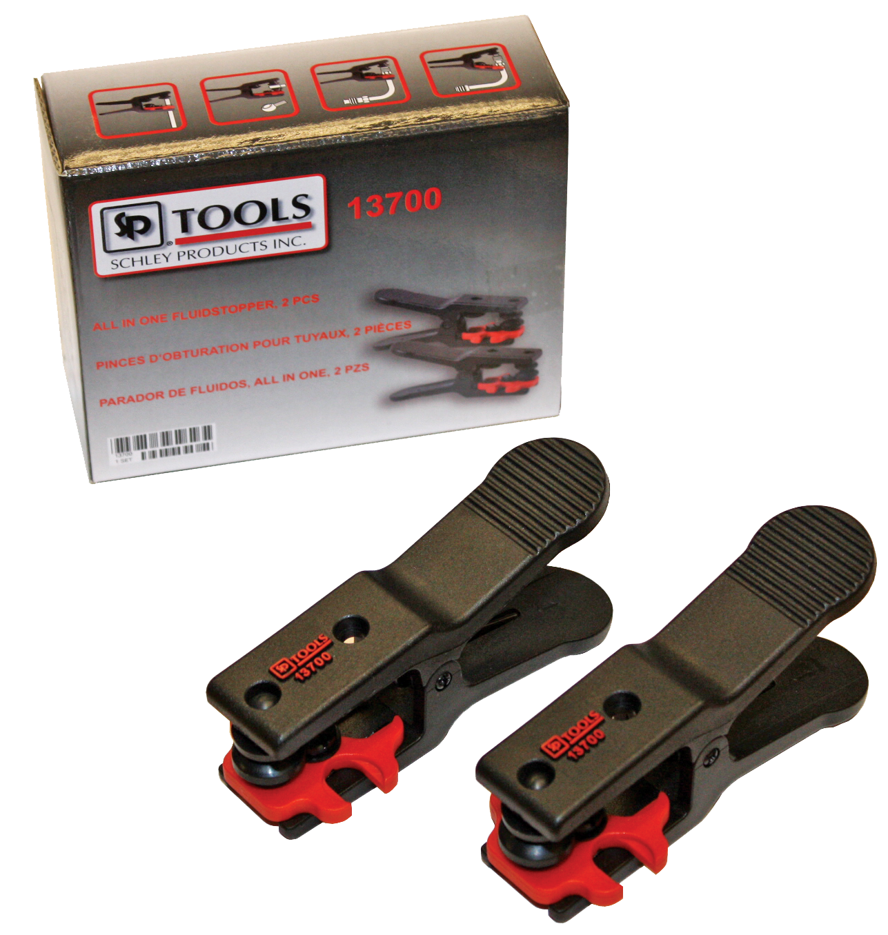 Schley Tools - 2-Piece All in One Fluid Stopper Tool Set, 13700