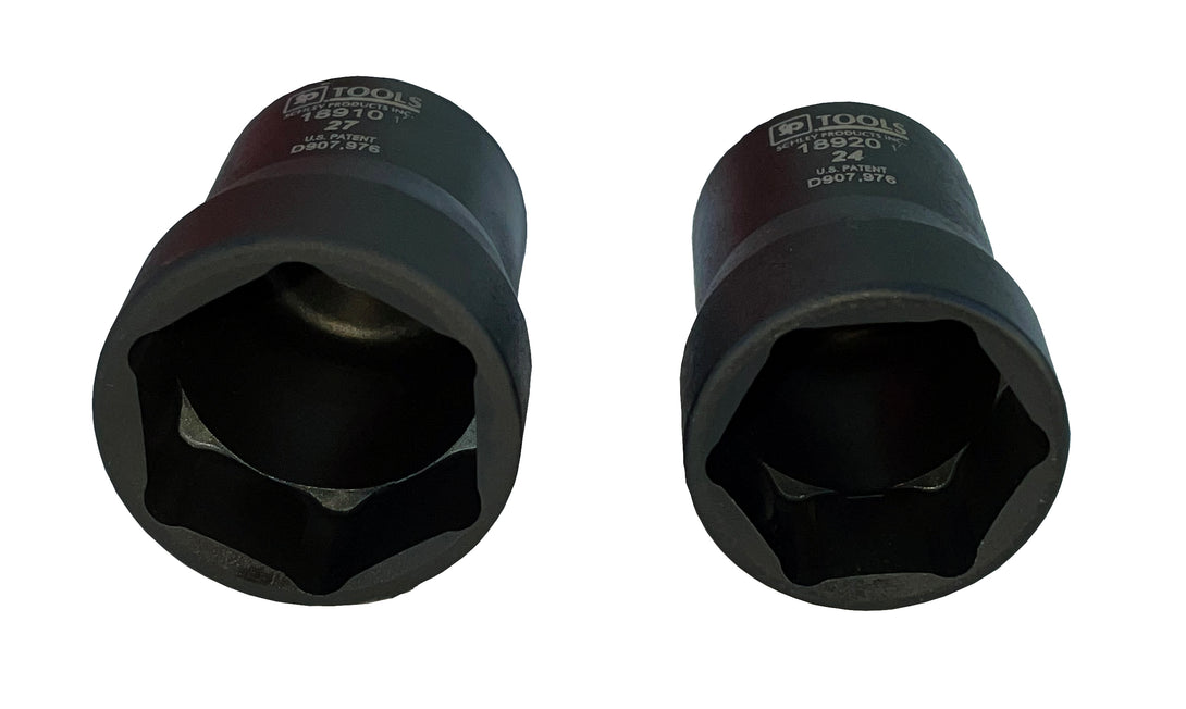 Schley Tools – 24mm and 27mm, 3/8”-Drive, Sensor Socket Set, 18900